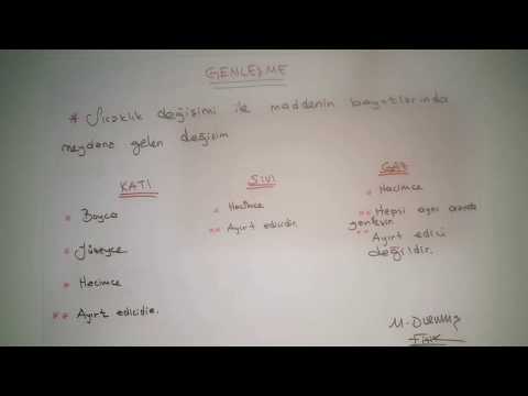Genleşme 9. Sınıf