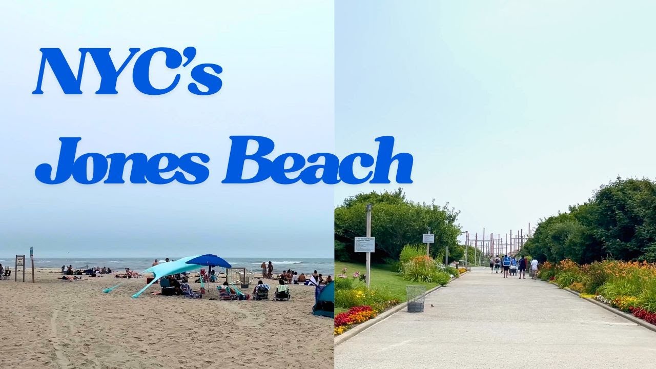 Visiting NYC's beautiful Jones Beach in 2024 (4K) - YouTube