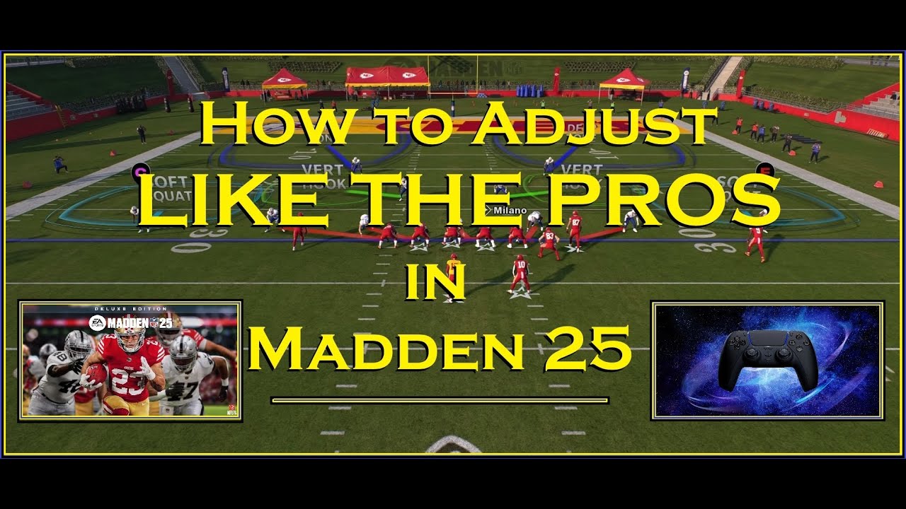 How to Adjust Like the Pros in Madden 25 - YouTube