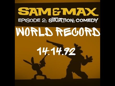 [Old WR] Sam & Max 102:Situation:Comedy. Any% Speedrun in 14:14.920 ...