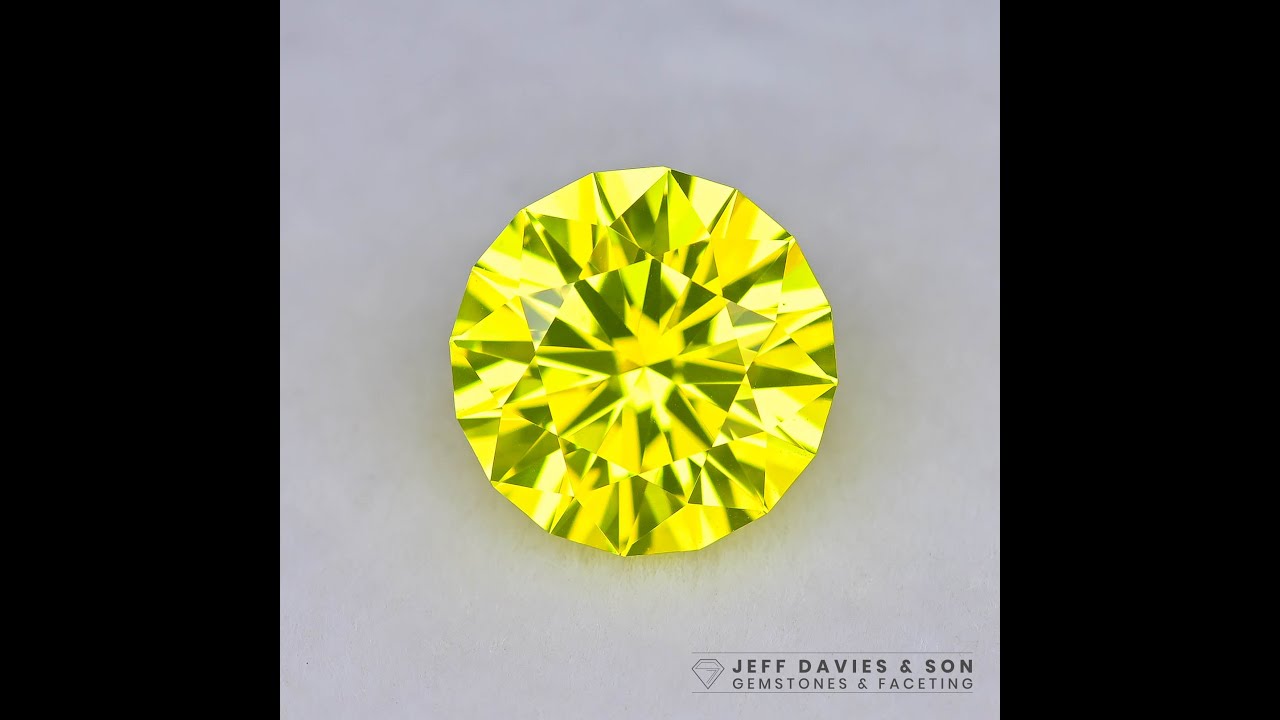 4.09ct Lab Lumo Garnet YAG – Yttrium Aluminum Garnet - Pulled ...