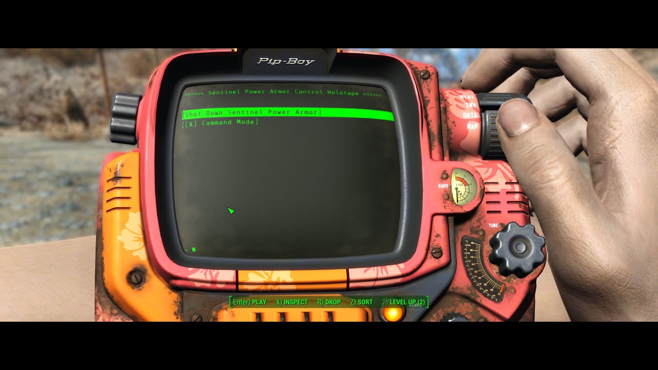 Fallout 4 MOD - Wearable and Commandable Sentinel Power Armor - YouTube