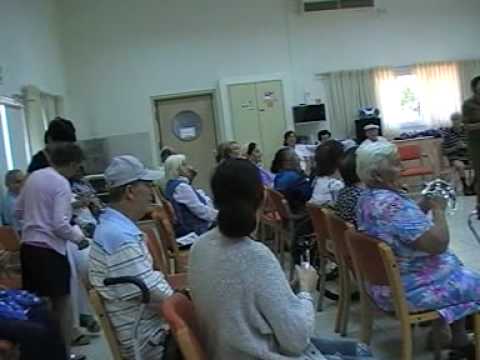 senior citizen center activities - YouTube
