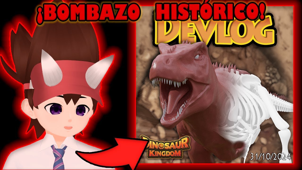 💥BOMBAZO💥DEVLOG CONFIRMADA DEL JUEGO DE DINO REY⚡ it'sTinchoGamer - YouTube