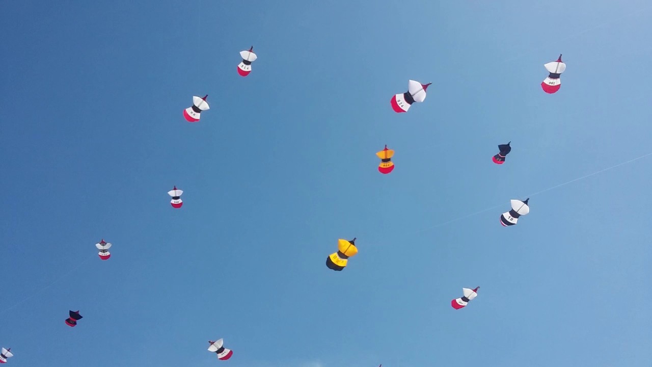 Lomba layangan Janggan Buntut dhananjaya kite festival 2017 - YouTube