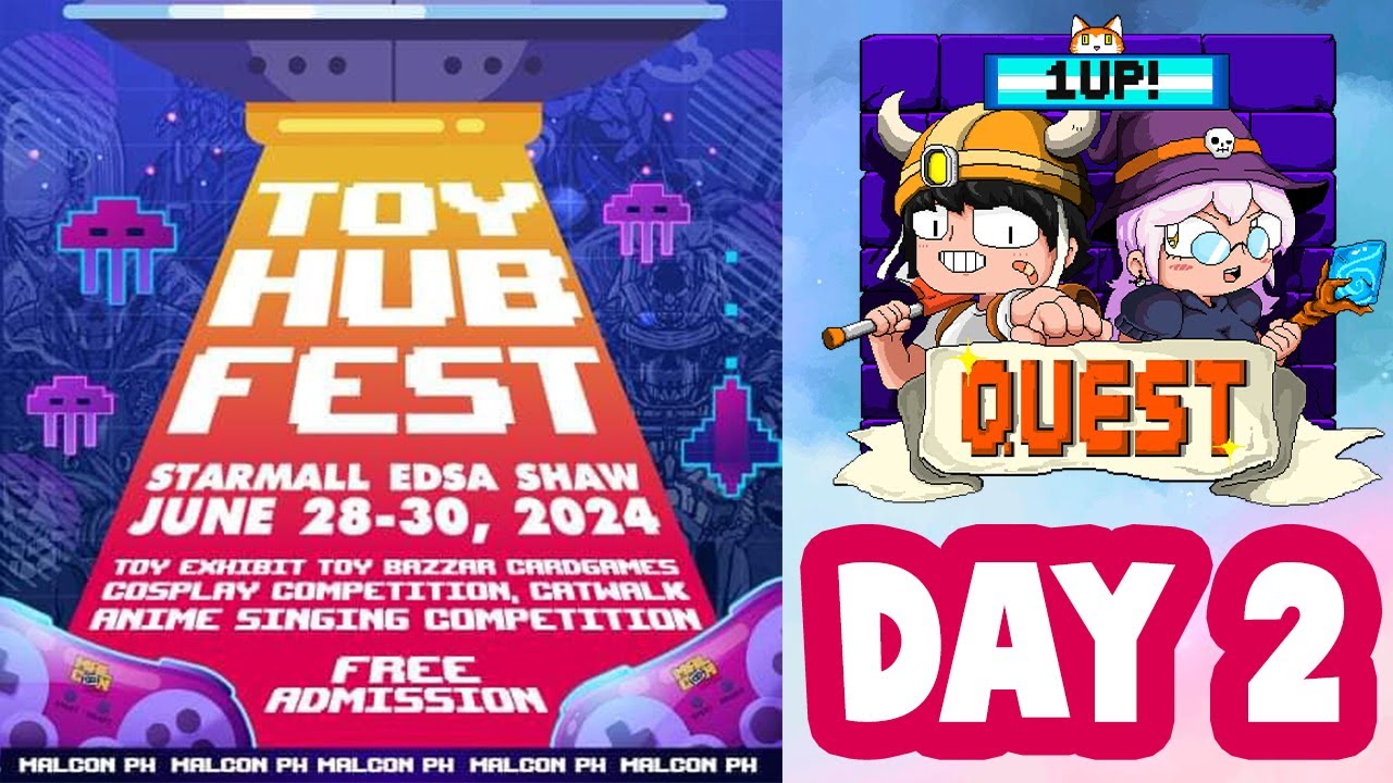Exploring Toy Hub Fest: New Friends and Unforgettable Fun | 1UP Quest 🚀 - YouTube