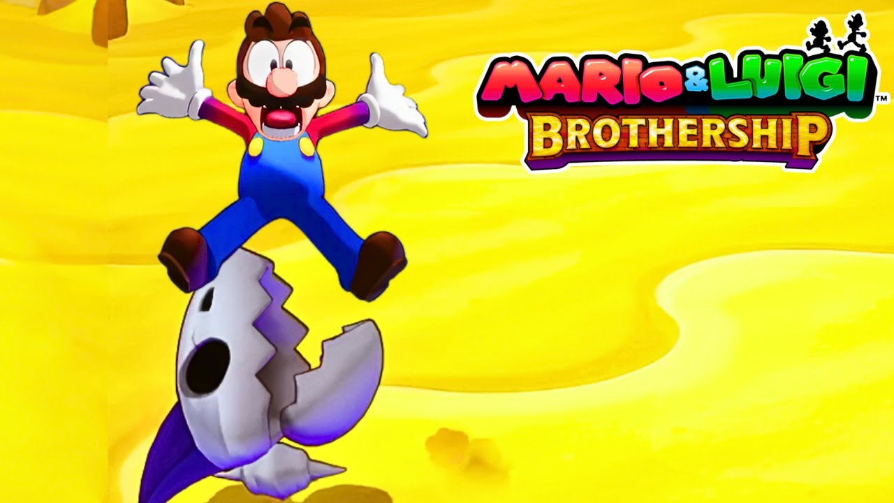 SHARKBONE REVENGE?! Part 45 Mario & Luigi Brothership || Zok Alloy ...