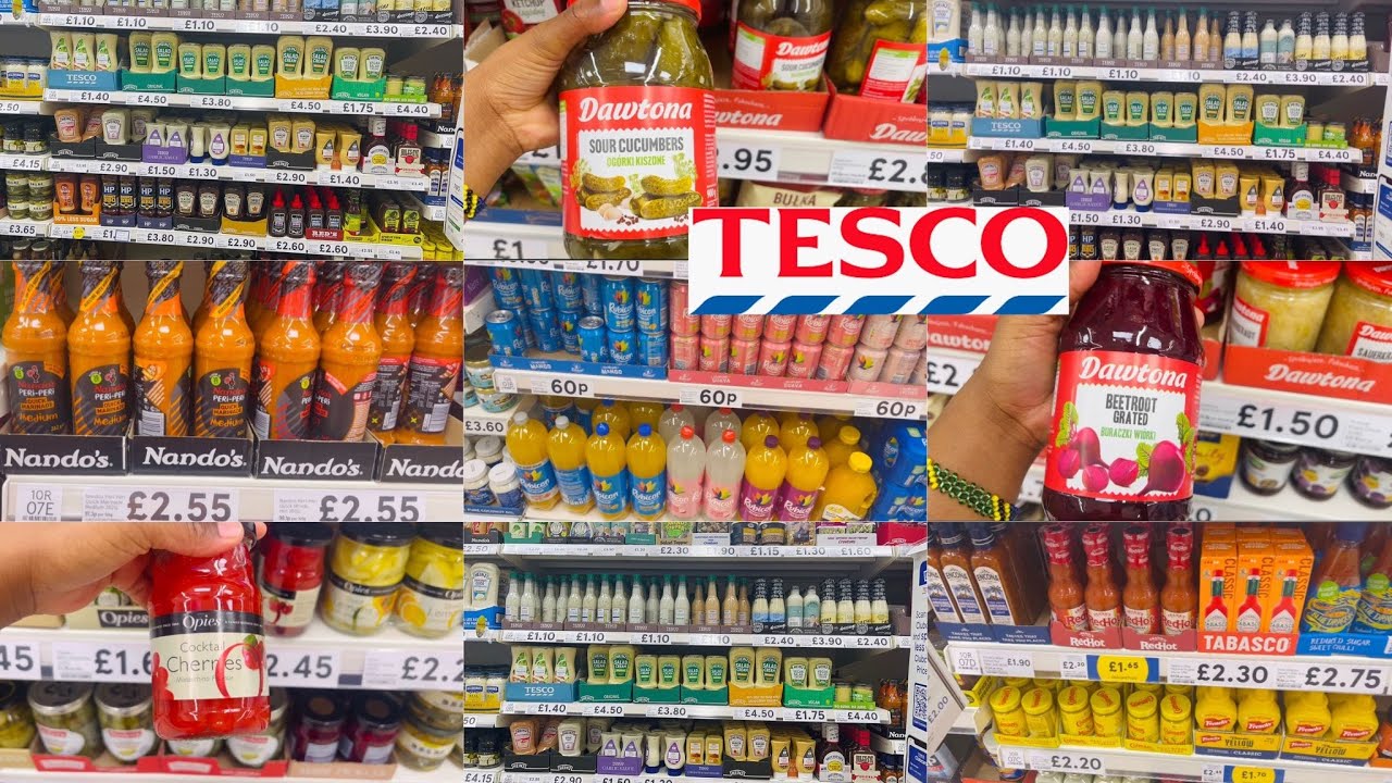 TESCO GROCERY STORE, NEW IN TESCO FOOD STORE, FOOD SHOPPING HAUL, TESCO ...