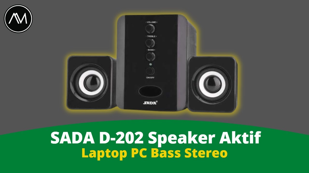 Speaker Multimedia Stereo 2.1 SADA D-202 untuk Laptop PC Computer ...