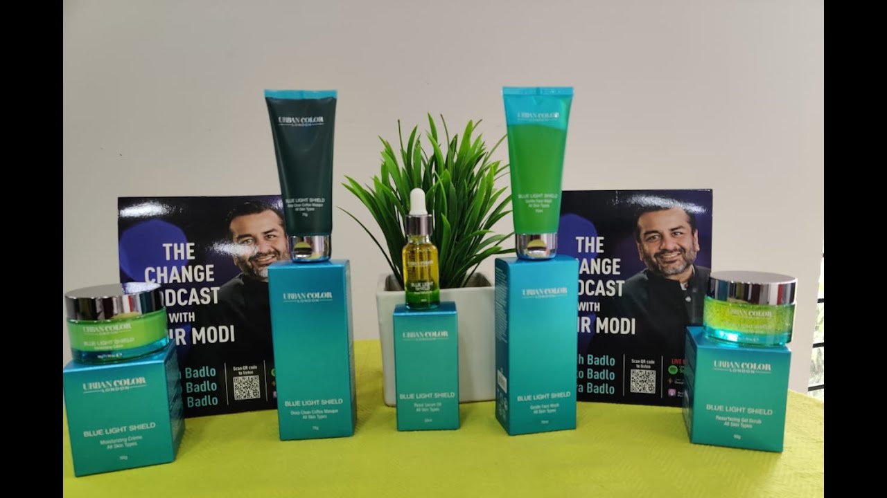 USE & REVIEW of Blue Light Shield Skincare (Modicare - Urban Color ...