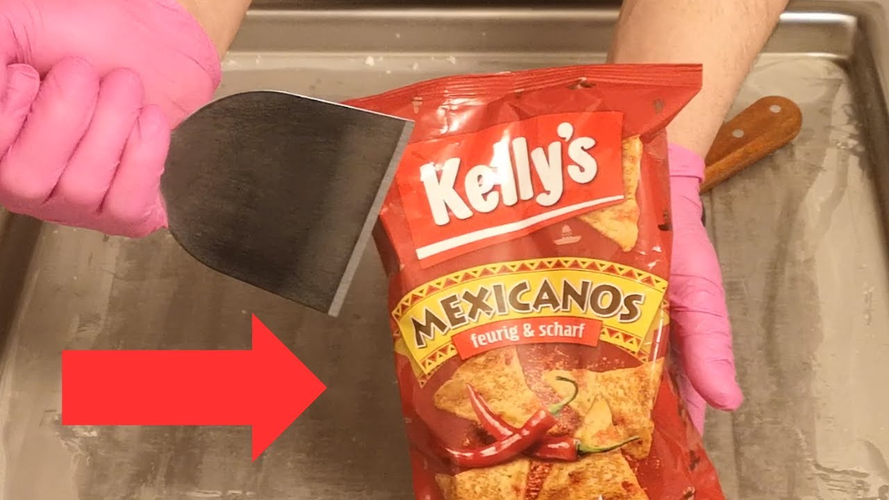 ASMR - Kelly´s Mexicanos - Freaky Ice Cream Rolls -30°C , delicious ...