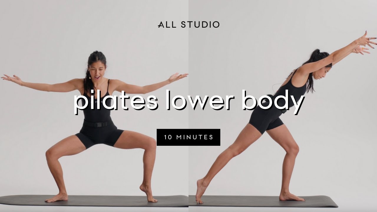 10 MINUTE PILATES LEGS & LOWER BODY - YouTube