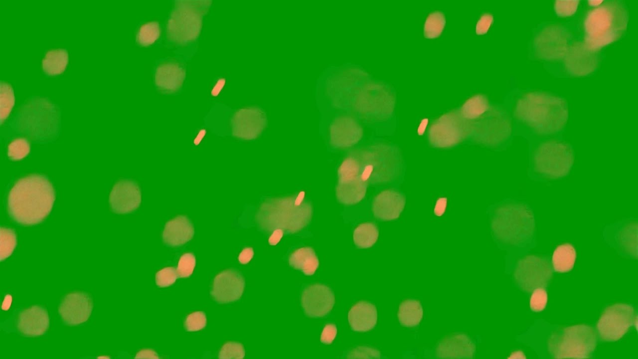 Fire Spark Green Screen 8 - YouTube