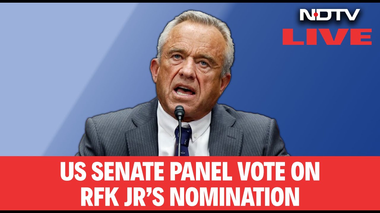 US Senate Panel Vote On Rfk Jr's Nomination To Health And Human ...