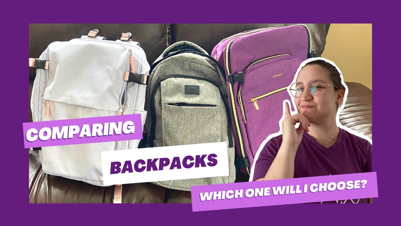 I need a new backpack...which one will I choose? - YouTube