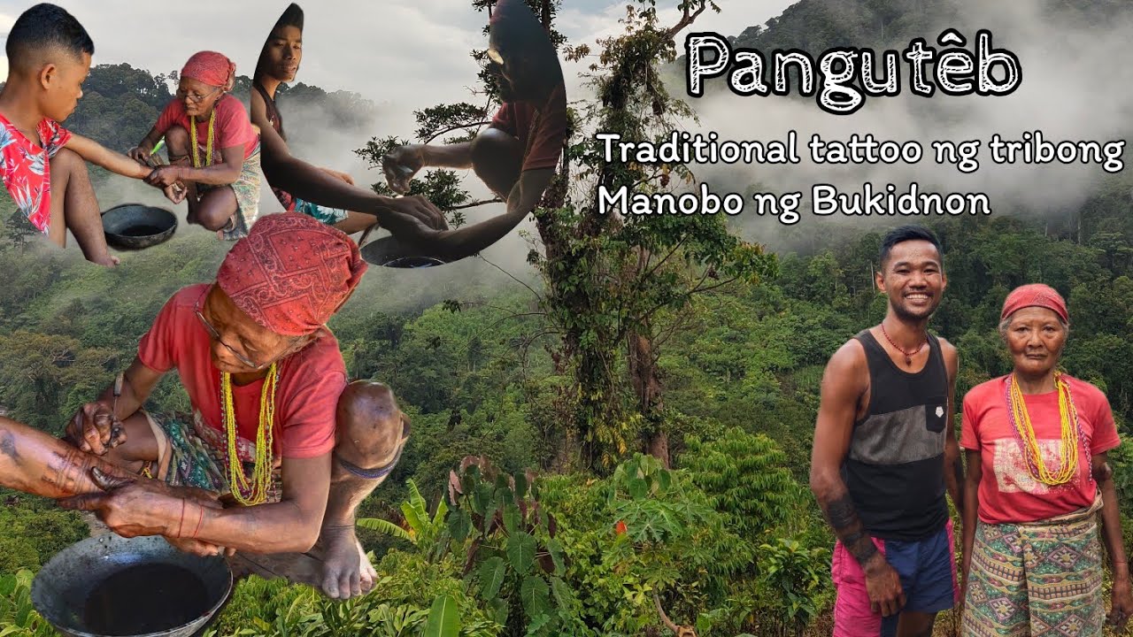 Pangutêb: Traditional tattoo ng tribong Manobo ng Bukidnon - YouTube