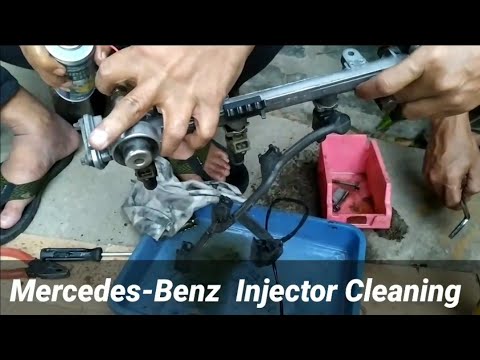 Mercedes-Benz Injector Cleaning - YouTube