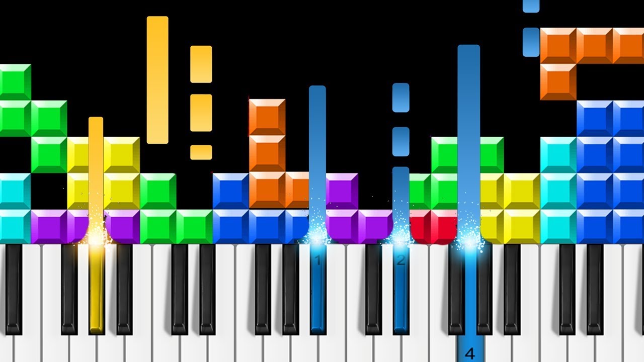 Tetris Theme - Piano Tutorial - How to play Tetris on piano - YouTube