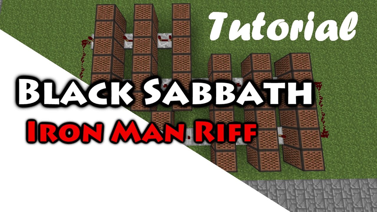 Iron Man Riff | Black Sabbath | Note Block Song & Tutorial | PC, XBOX ...