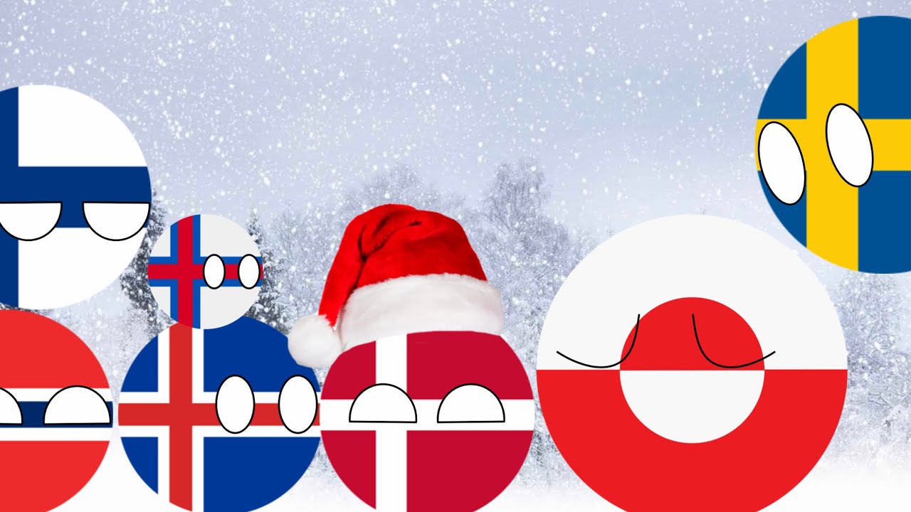 Countryballs Denmark’s Christmas 🇩🇰 (Pt 1) - YouTube