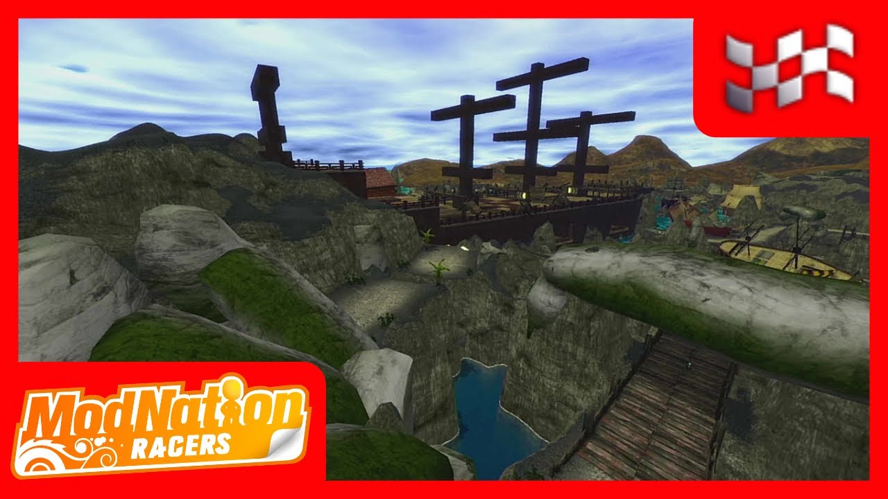 Modnation Racers 2021 Track Showcase "S.S. Scallywag" by MRhq - YouTube