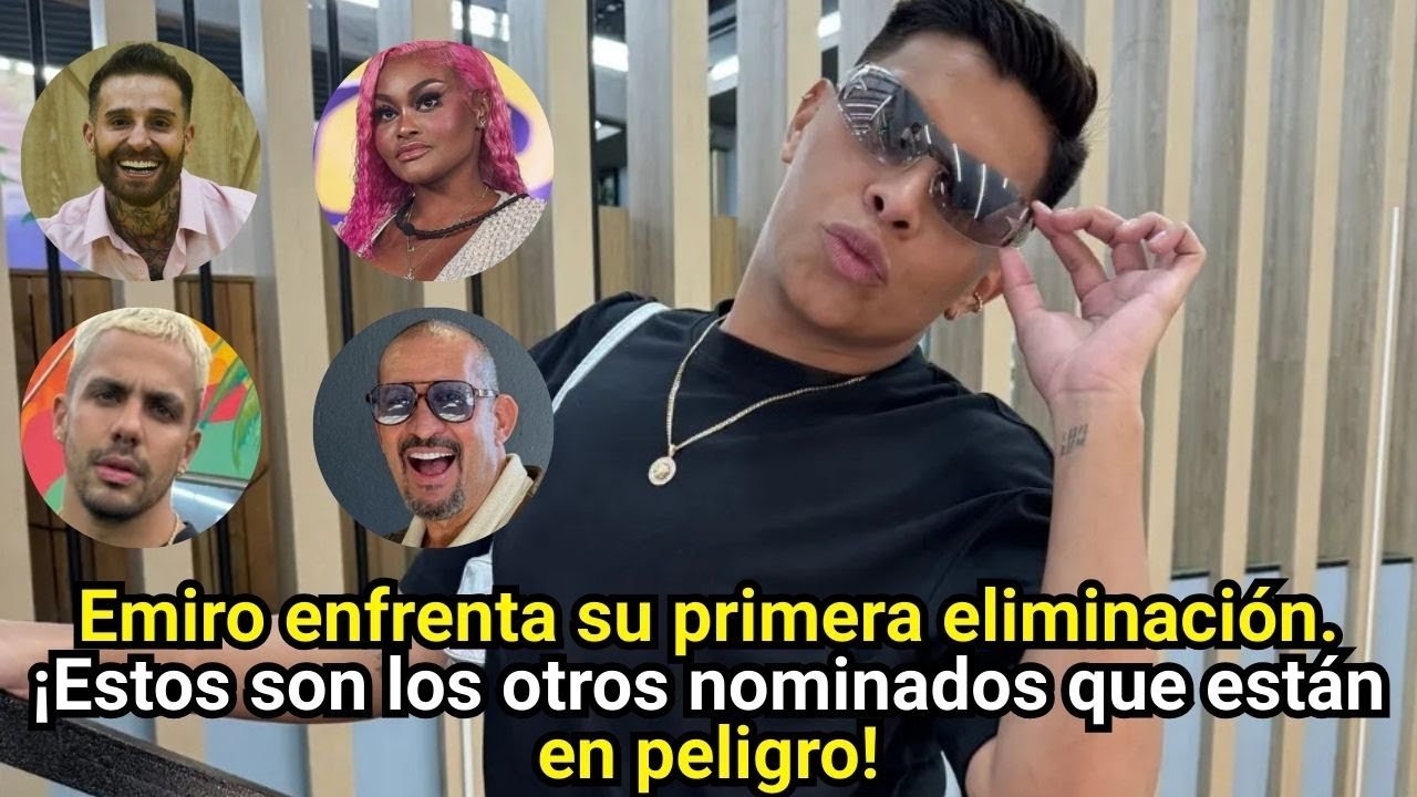 ¡Sorpresa! 😱Emiro Navarro está por primera vez en placa de eliminación ...