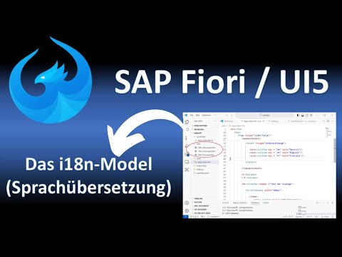 SAP Fiori / UI5 - Teil 8 : Das i18n-Model - YouTube