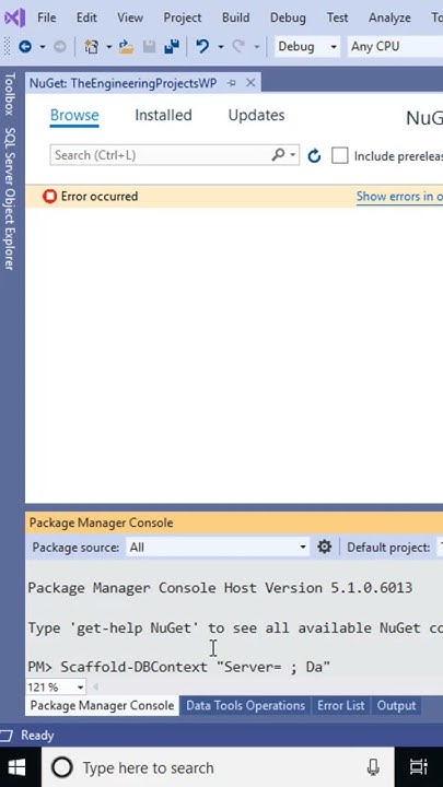 ️ Create Entity Model from WordPress Migrated Database in ASP.NET Core - YouTube