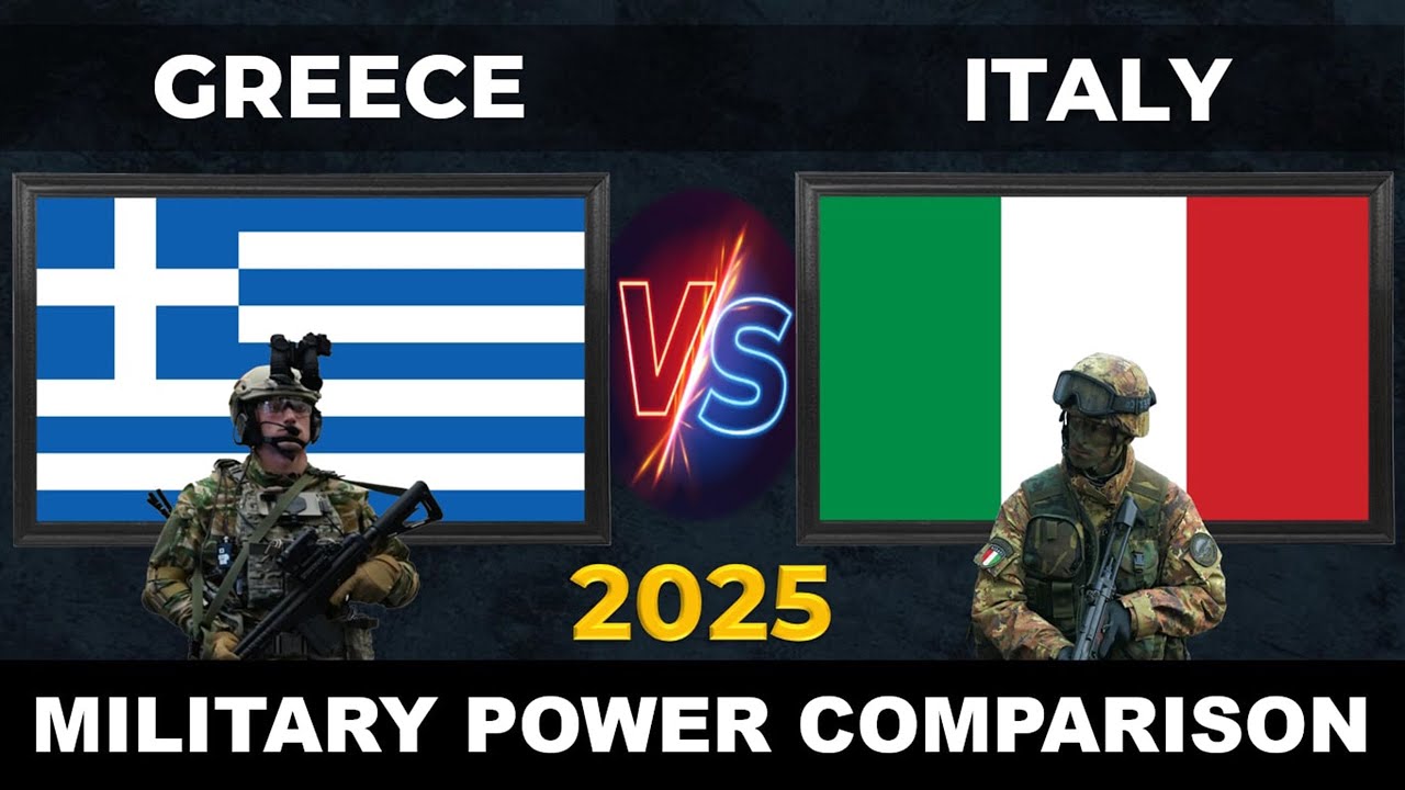 Greece vs Italy Military Power 2025 | Italy vs Greece Military Power ...