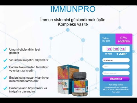 Immunpro | Immunpro Kapsul Azerbaijan - YouTube