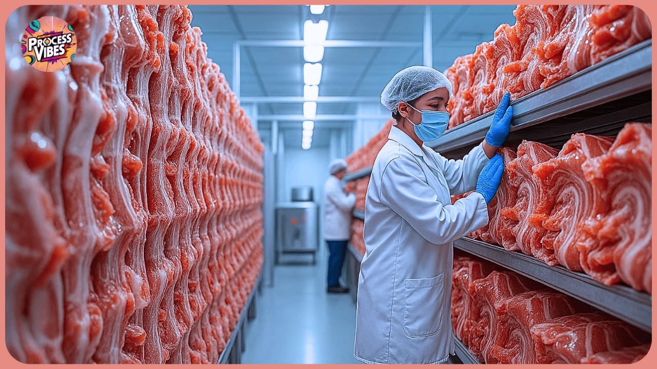 How Bacon Is Made In A Factory | Bacon Factory Process - YouTube