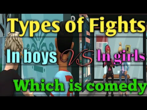 TYPES OF FIGHTS (In Boys) and (In Girls) - YouTube
