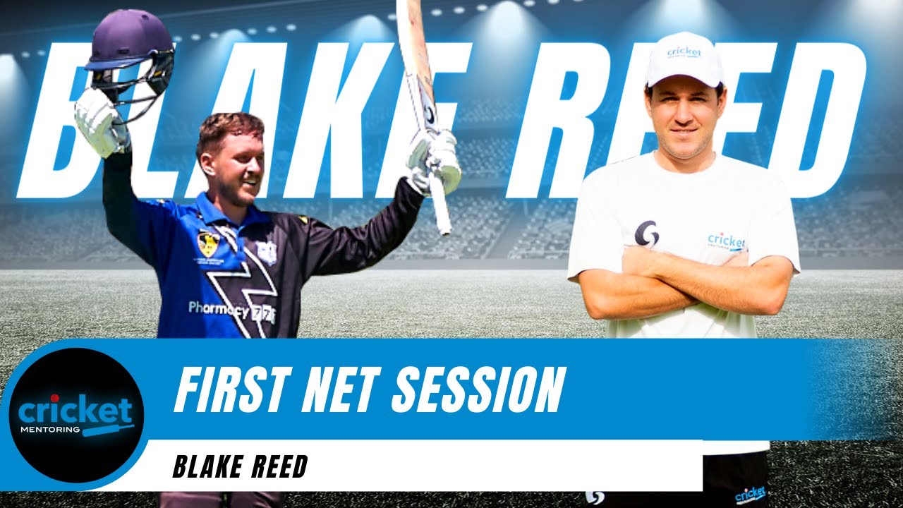 BATTING COACH MENTOR BLAKE REED FIRST NET SESSION OF THE SEASON ...