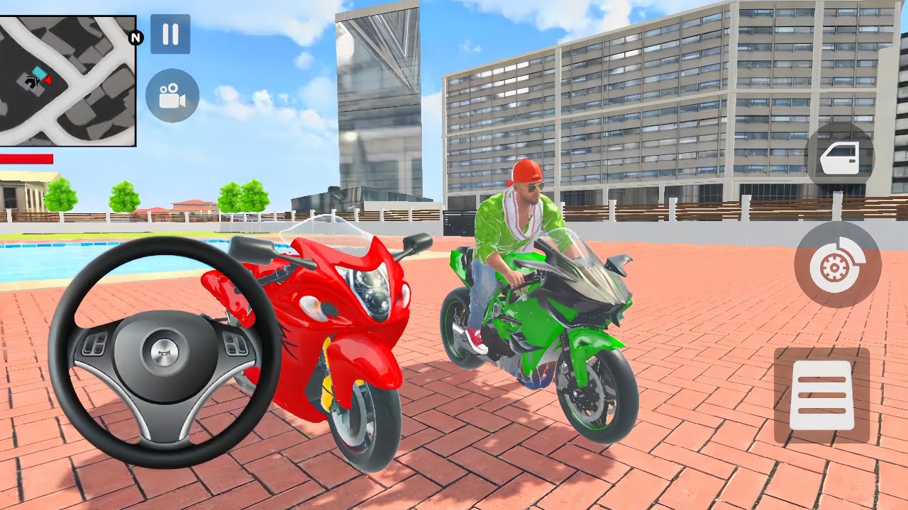Kawasaki Ninja H2 Bike Game - Indian Theft Auto Simulator - Android ...