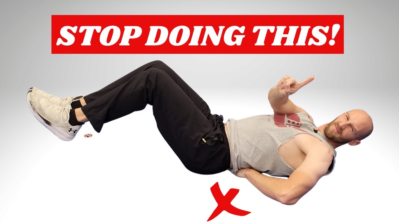 STOP Doing Reverse Crunches Like This - 3 Common Mistakes To AVOID ...