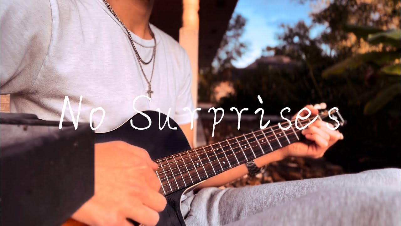 No surprises - Radiohead (Acoustic Guitar Cover) - YouTube
