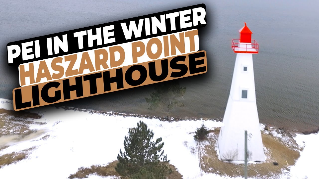Haszard Point Range Front Lighthouse on a foggy winter day | Prince ...