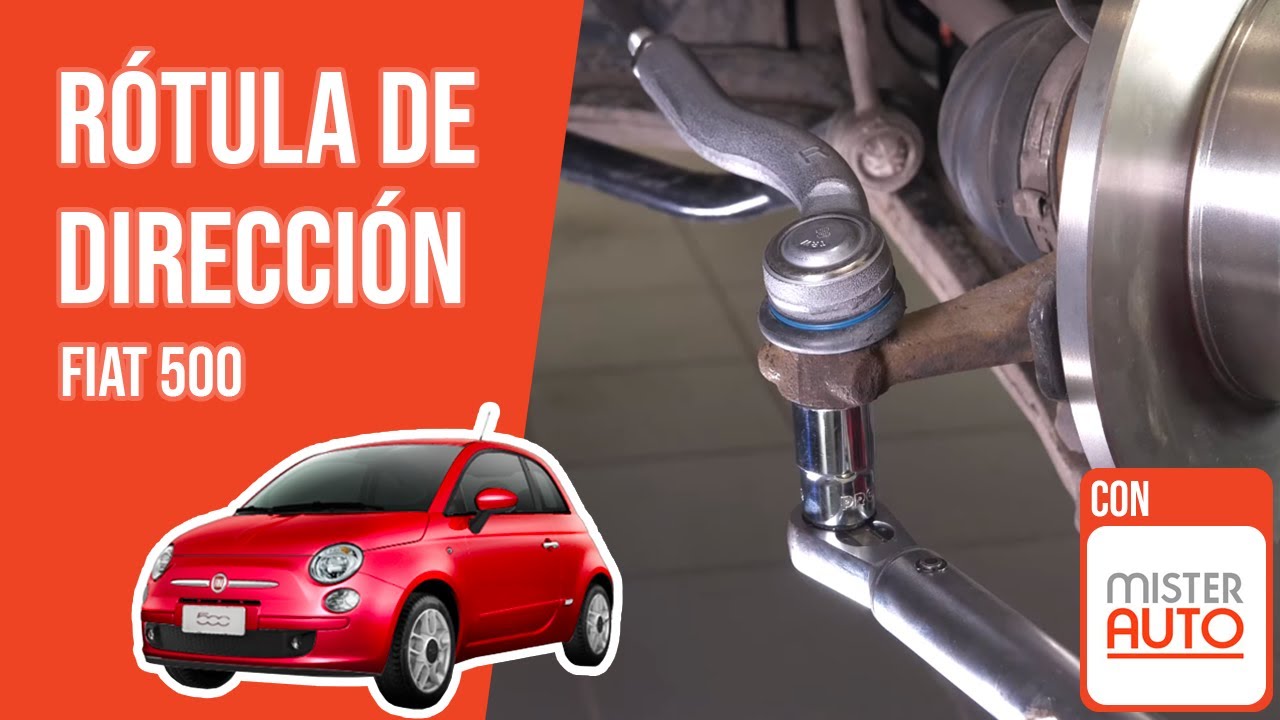 Cómo cambiar la rótula de dirección Fiat 500 🚗 - YouTube
