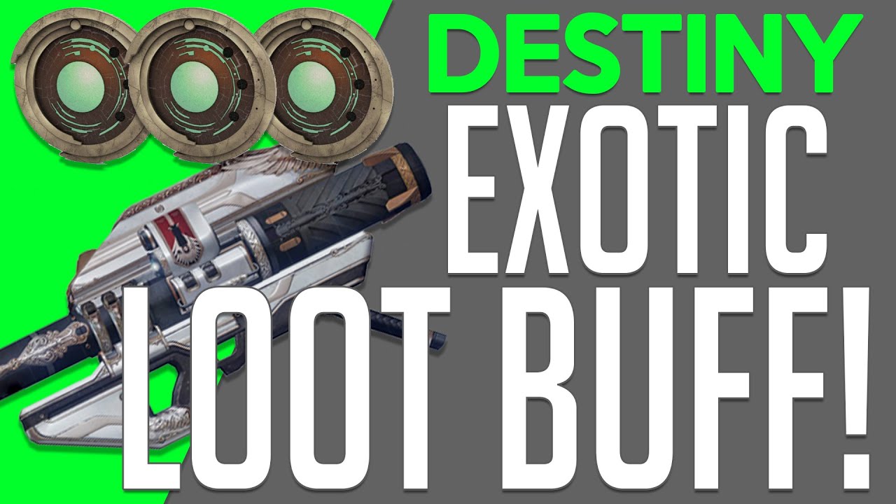 DESTINY EXOTIC DROP BUFF, GHOST SHELLS & MORE! (Destiny The Taken King ...