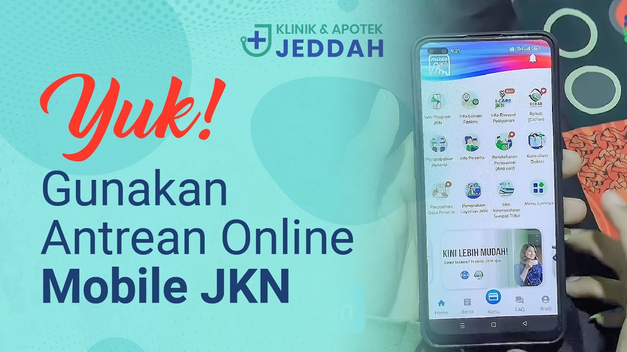 Yuk! Manfaatkan Antrean Online via Mobile JKN | BPJS | Mobile JKN - YouTube