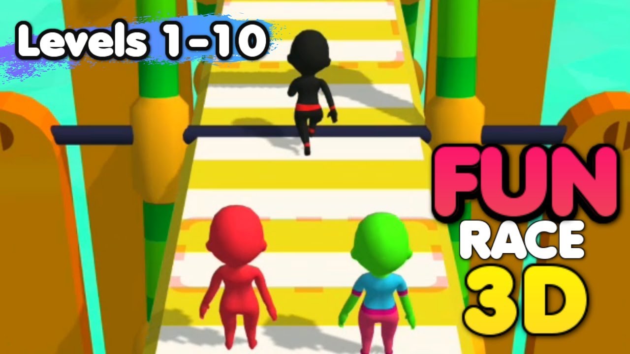 Fun Race 3D: Gameplay (Android, iOS) – Levels 1-10 - YouTube