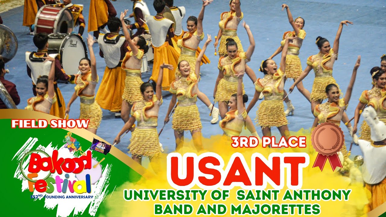 USANT University of Saint Anthony Band and Majorettes Band Drill ...