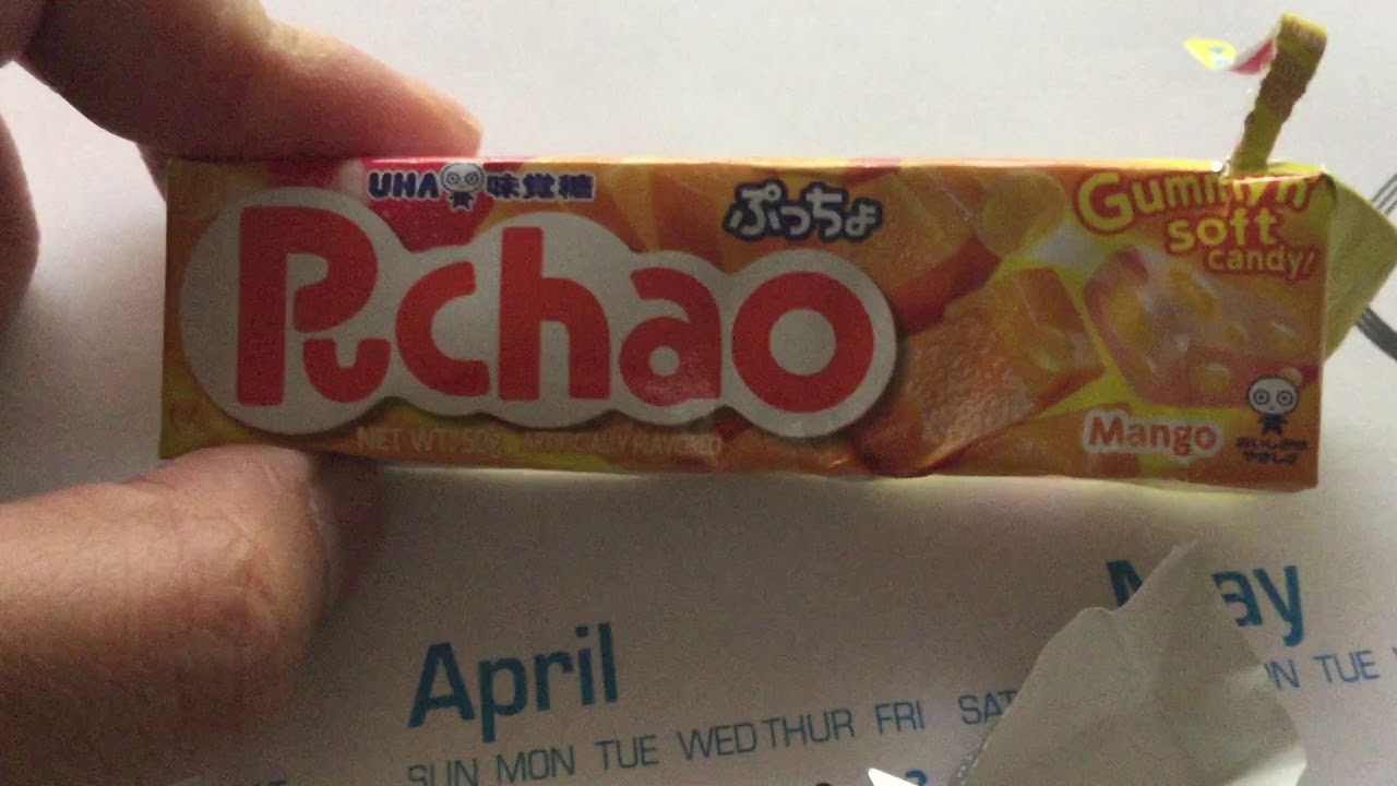 Puchao soft gummy candy with Mango flavour! - YouTube