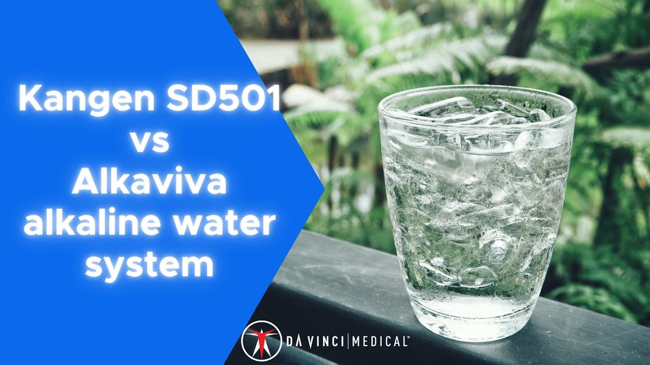 Kangen SD501 vs Alkaviva alkaline water system / purification machine ...
