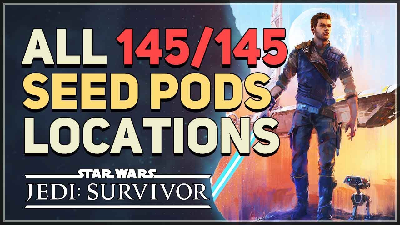 All 145 Koboh Seed Pods Locations Star Wars Jedi Survivor - YouTube
