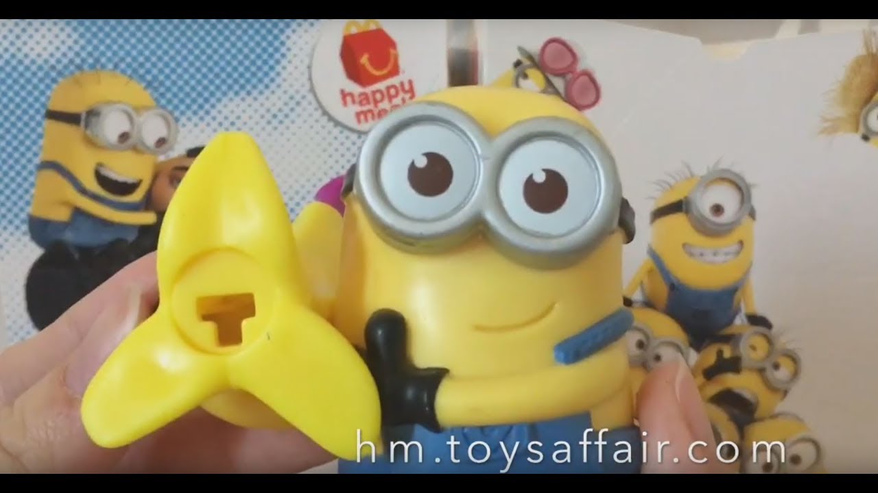 McDonald's Happy Meal Toys Despicable Me 3 - Banana Launcher Minion ...
