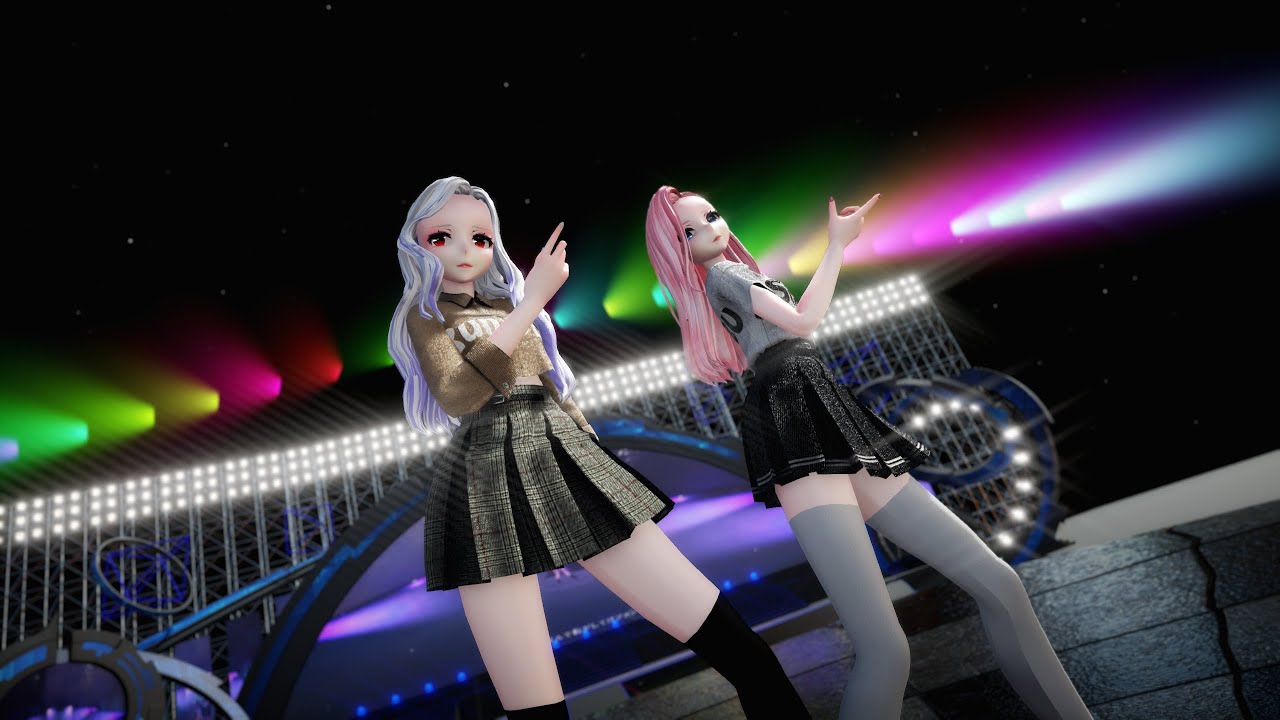 【mmd】 『v』 Haku Luka ヴィー Youtube