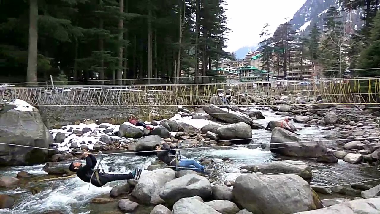 Manali River Crossing Challenge - YouTube