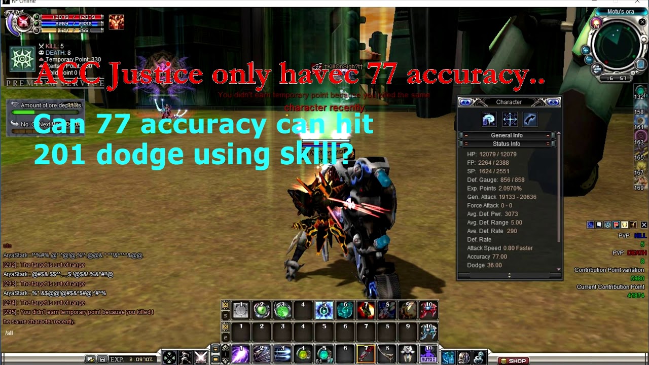 RF TITANIUM ACC BUG ACCURACY - YouTube