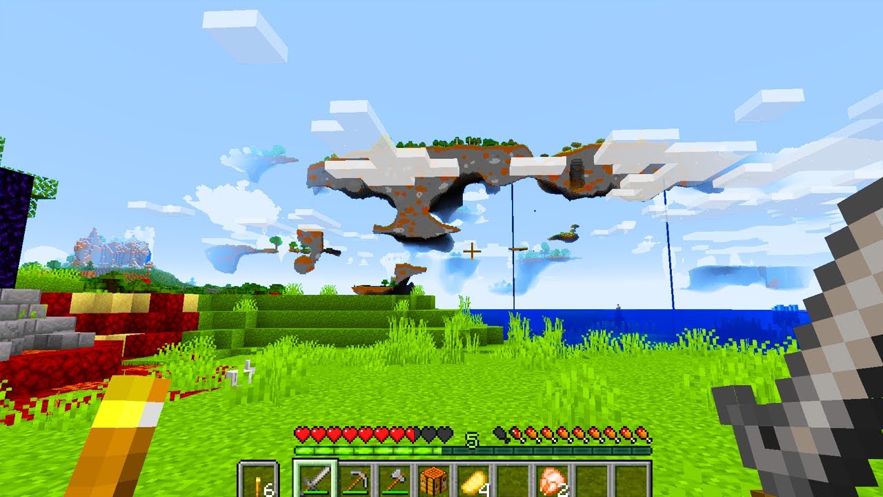 MINECRAFT FAR LANDS VOLTOU NA ULTIMA VERSÃO DO MINECRAFT 1.17 ...